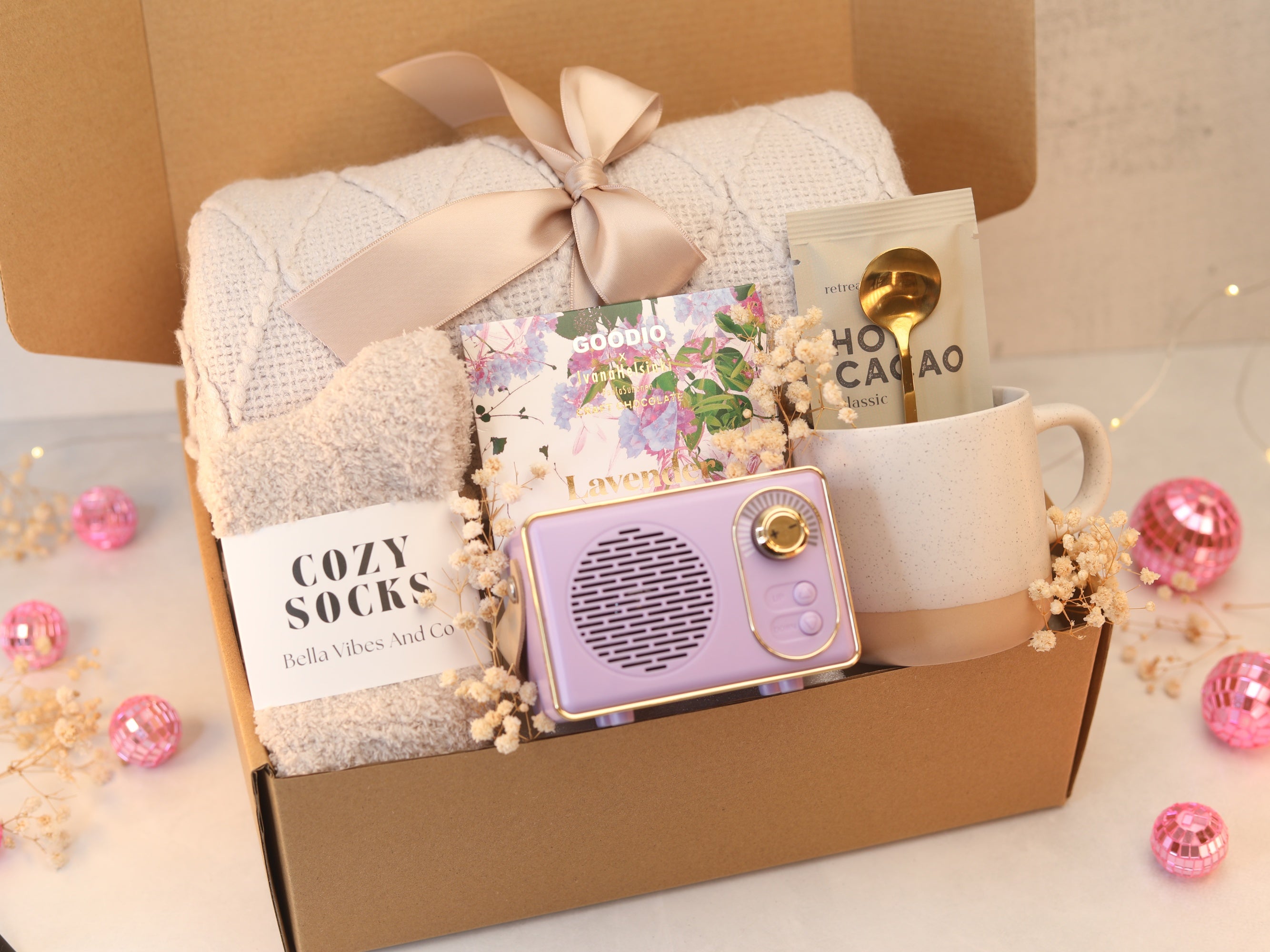 Purple Bluetooth Radio Box